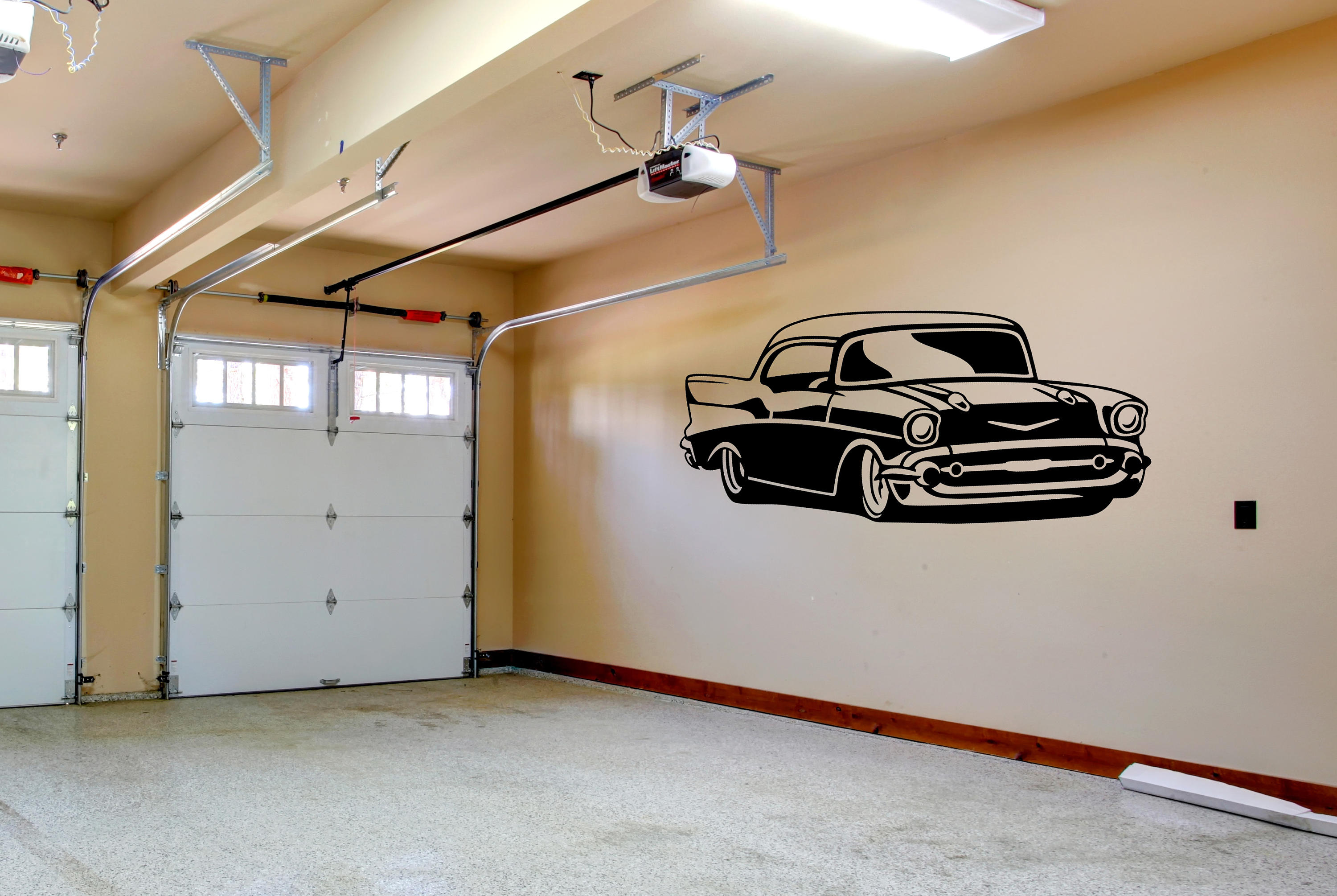 Large Hot Rod Decal, Hot Rod Vinyl Sticker, 1957 Chevy Decal, Hot Rod ...