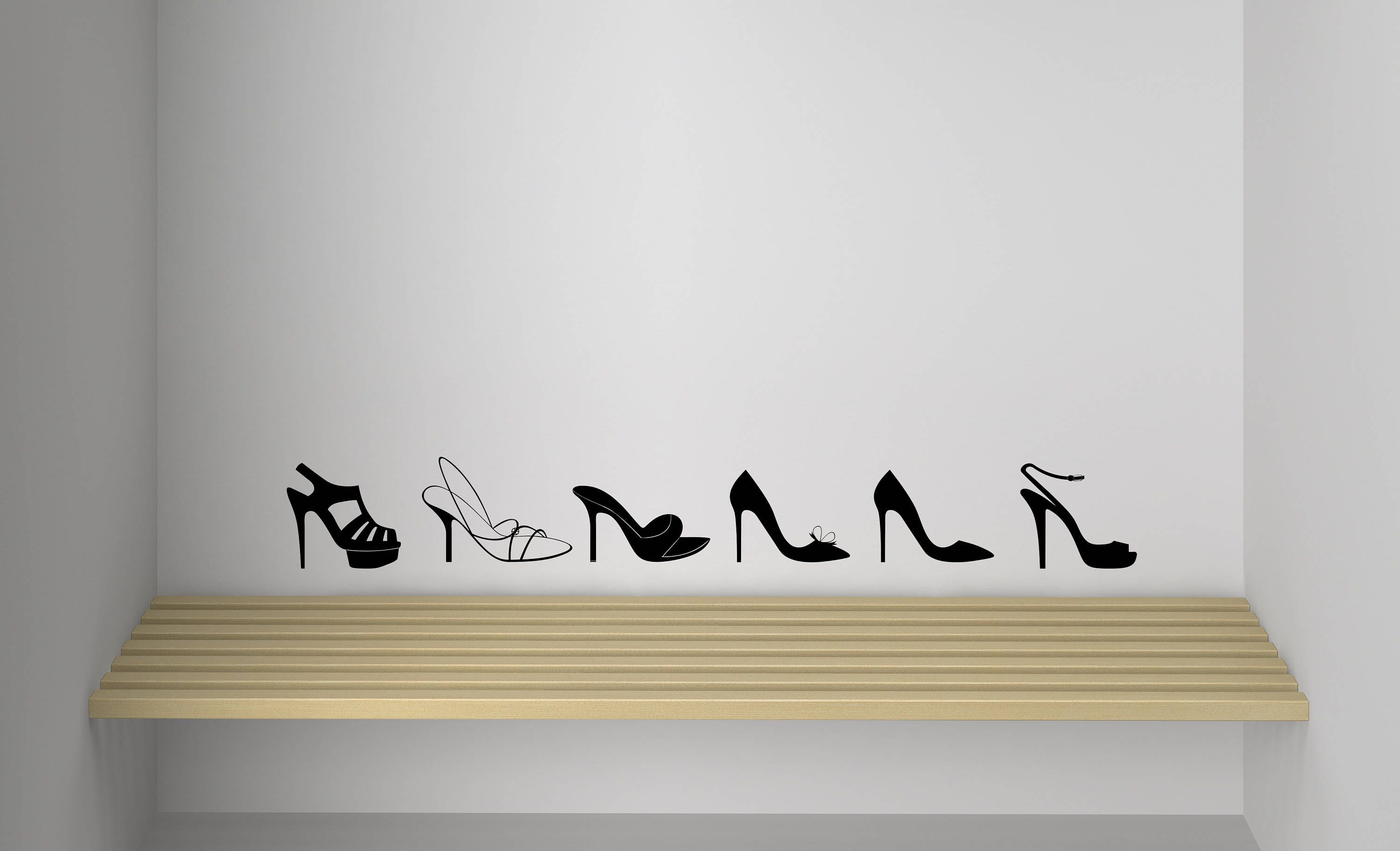 Woman Shoes Decals Bundle of 6 High Heels Decals High Heels - Etsy