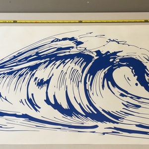 Ocean Big Wave Decal, Beach Decal, Hawaiian Decal, Surf Decal, Beach ...