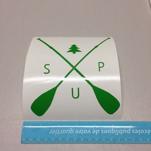 Paddle Board Decal | Cross Paddles Decal | Paddle Board Sticker | Sup ...