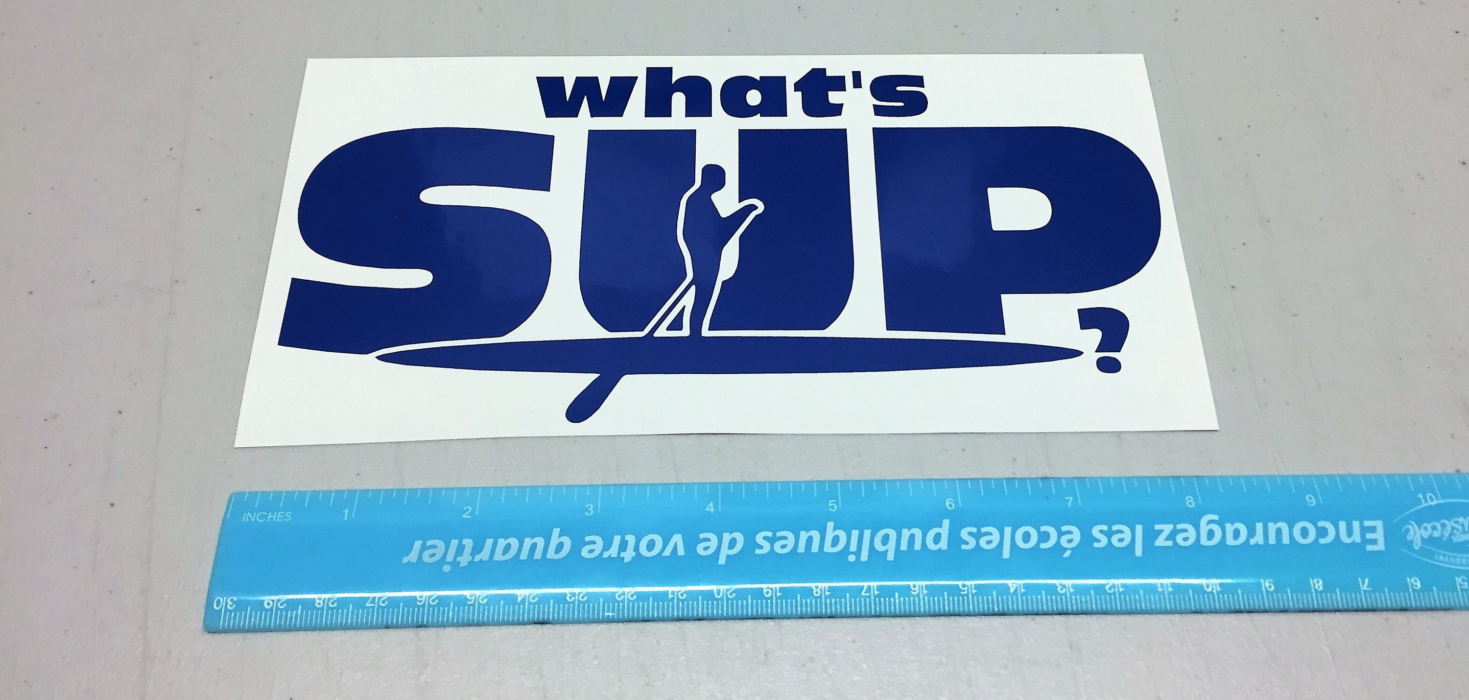Paddle Board Decal, What's Sup Decal, Paddle Board Sticker, Sup Decal ...
