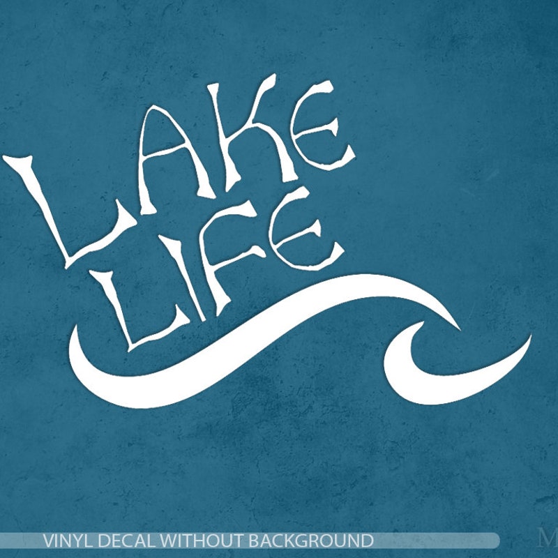 Lake Life Decal - Etsy
