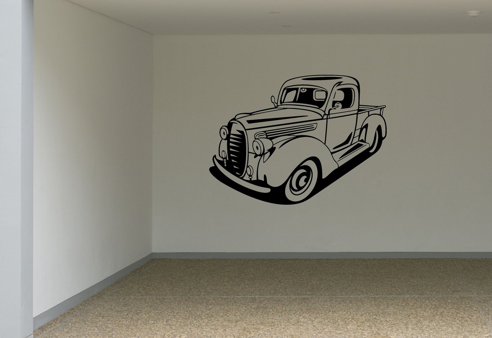 Large Hot Rod Decal, Hot Rod Vinyl Sticker, 1938 Pick up Decal, Hot Rod ...