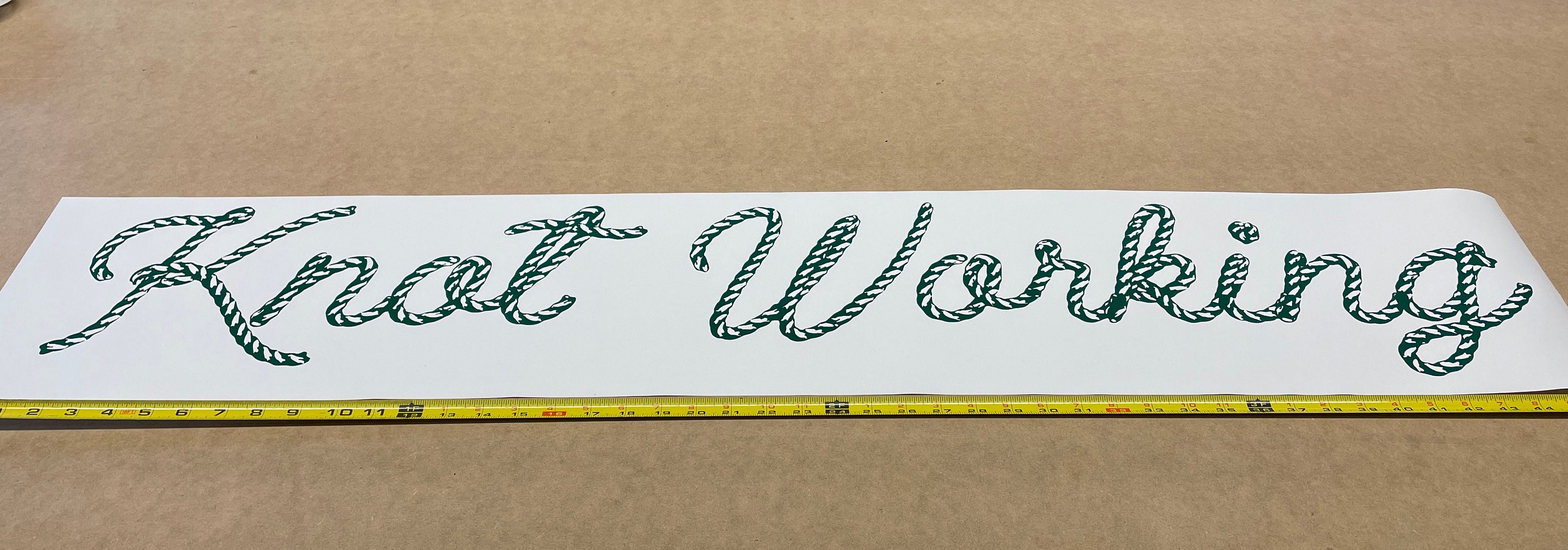 Custom Boat Name Decal Rope Style Font Decal Marine | Etsy