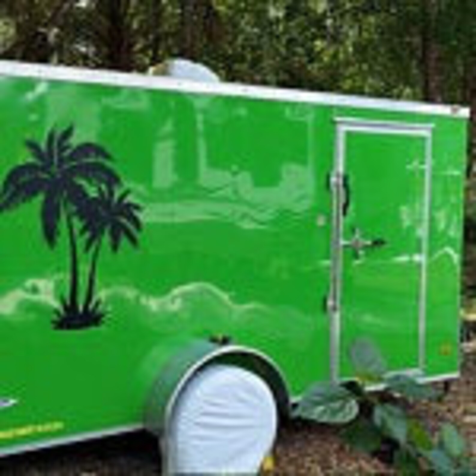 Palm Tree Wall Decal 2 Palm Trees Vinyl Sticker Palm Tree - Etsy