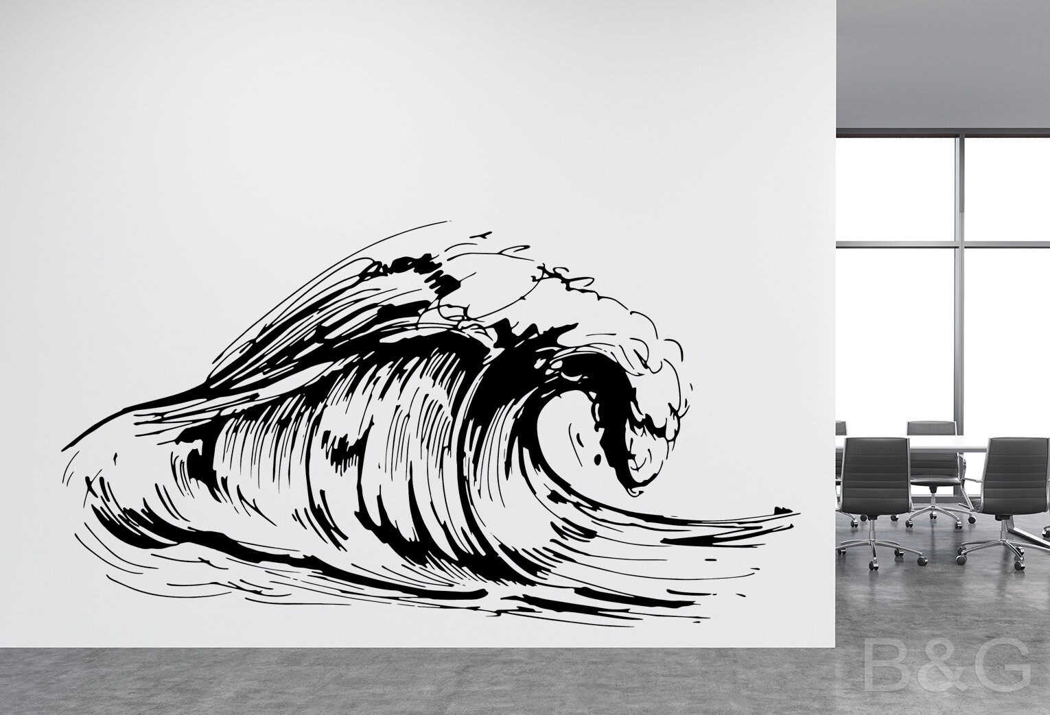 Ocean Big Wave Decal Beach Decal Hawaiian Decal Surf Decal - Etsy Canada