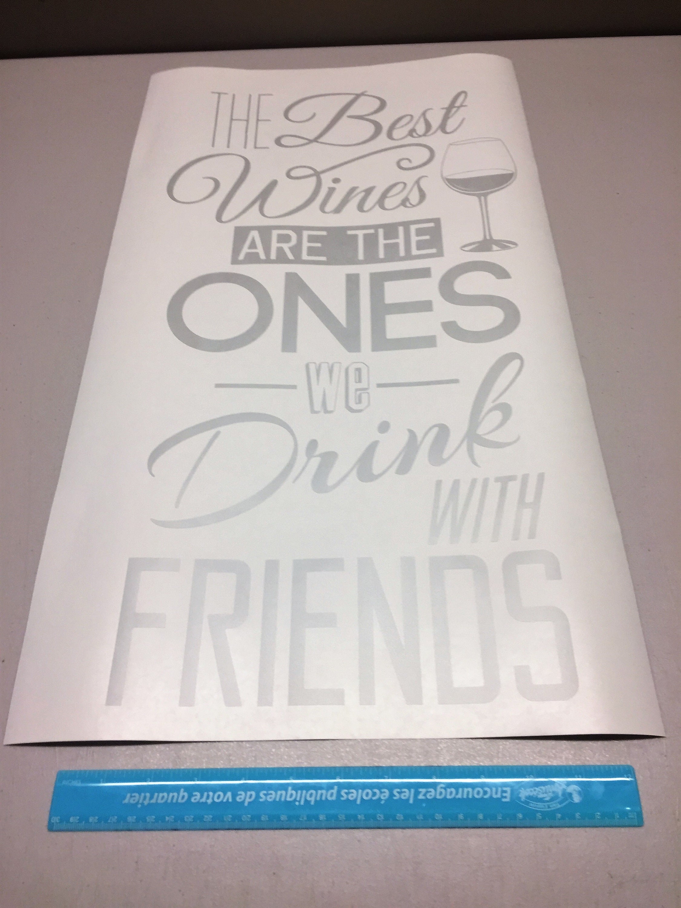 Wines Stickers the Best Wines Are the Ones We Drink With - Etsy