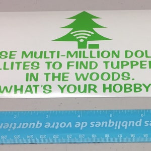 Geocaching Decal | I Use Multi-million Dollar Satellites Decal ...