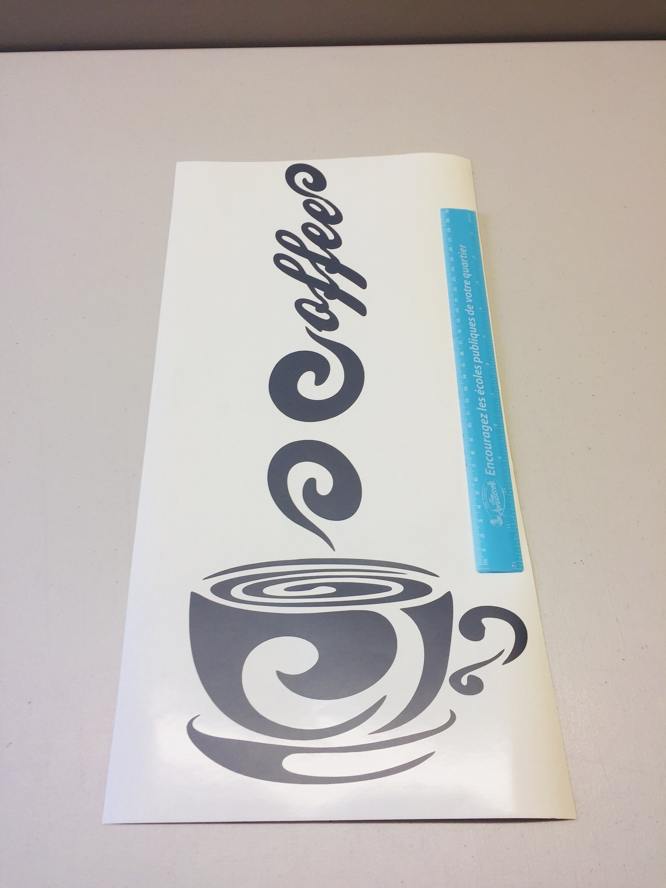 Coffee Decal Coffee Cup Sticker Coffee Cup Decal - Etsy