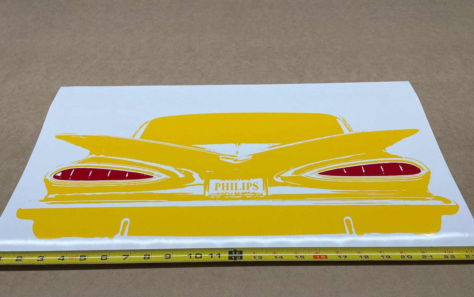 Large Hot Rod Decal, Hot Rod Vinyl Sticker, 1959 Impala Decal, Hot Rod ...