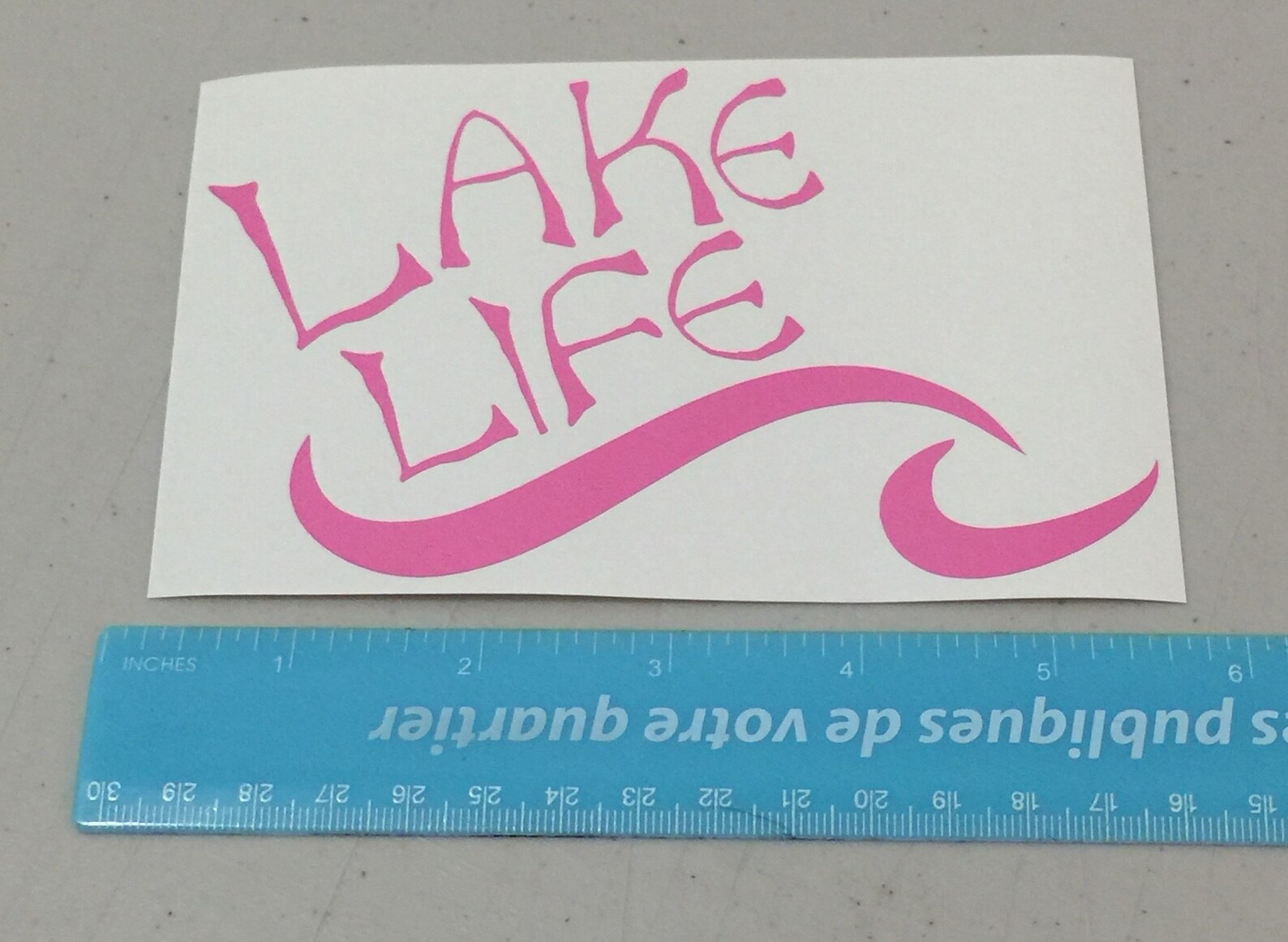 Lake Life Decal, Camping Decal, Kayak Sticker, Wave Decal | Nature ...