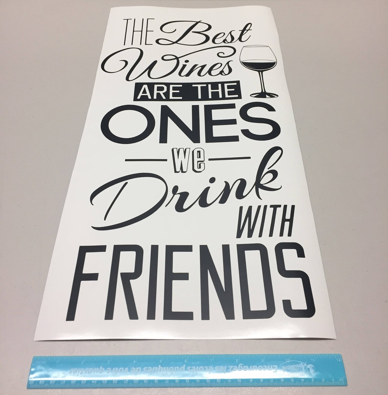 Wines Stickers the Best Wines Are the Ones We Drink With - Etsy