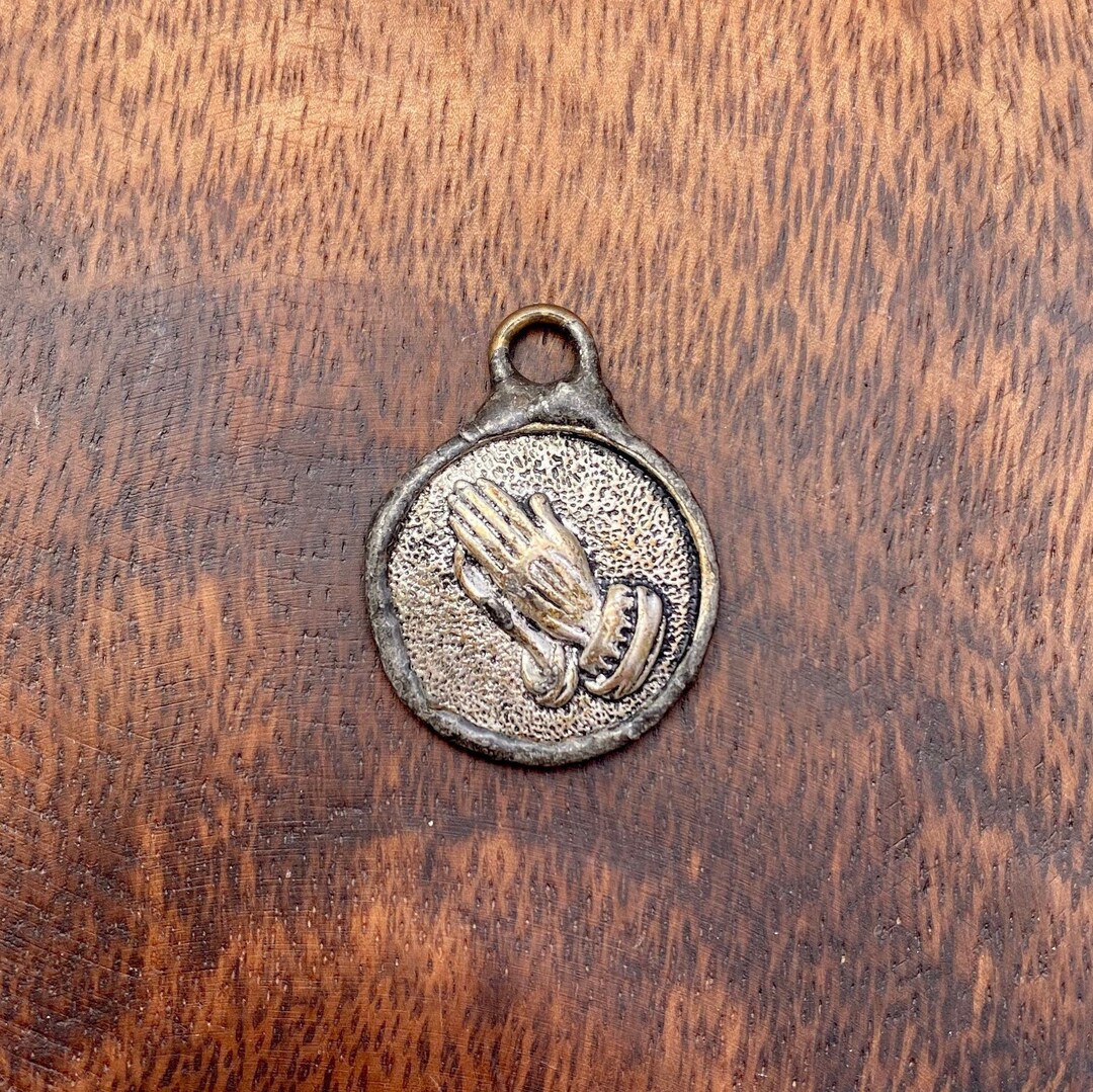 Praying Hands Pendant, Religious Pendant, Boho, DIY Jewelry Supplies ...