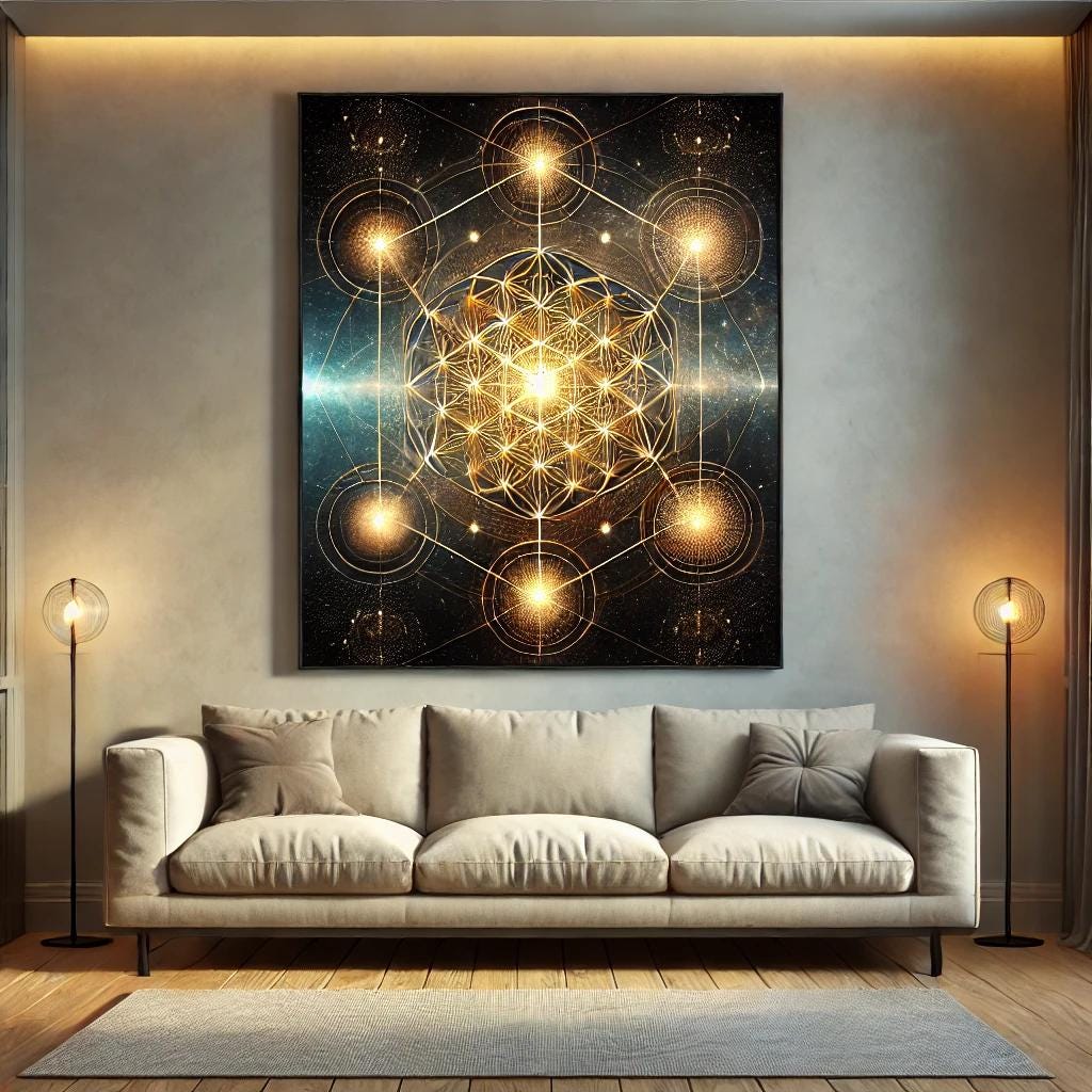Sacred Geometry | Digital Print, Printable Art | Zen | Esoteric ...