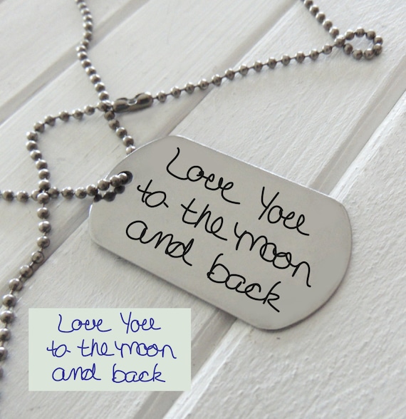 Dog Tag Writing