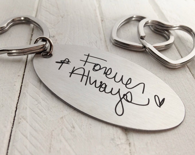 Handwritten Key Chain, Motivational Reminder Succeed Personalized Key ...