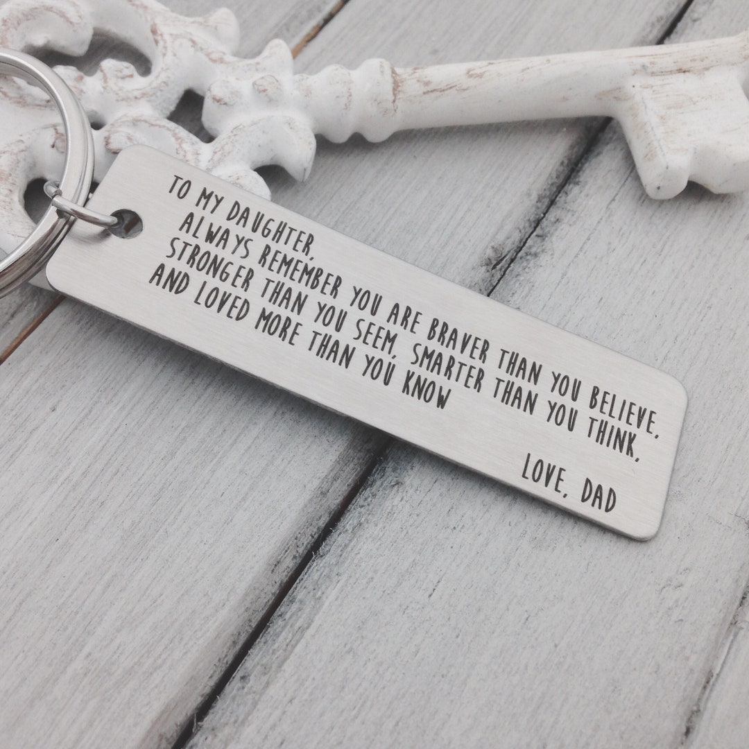 Always Remember -keychain- Your Actual Handwriting or Font Option ...