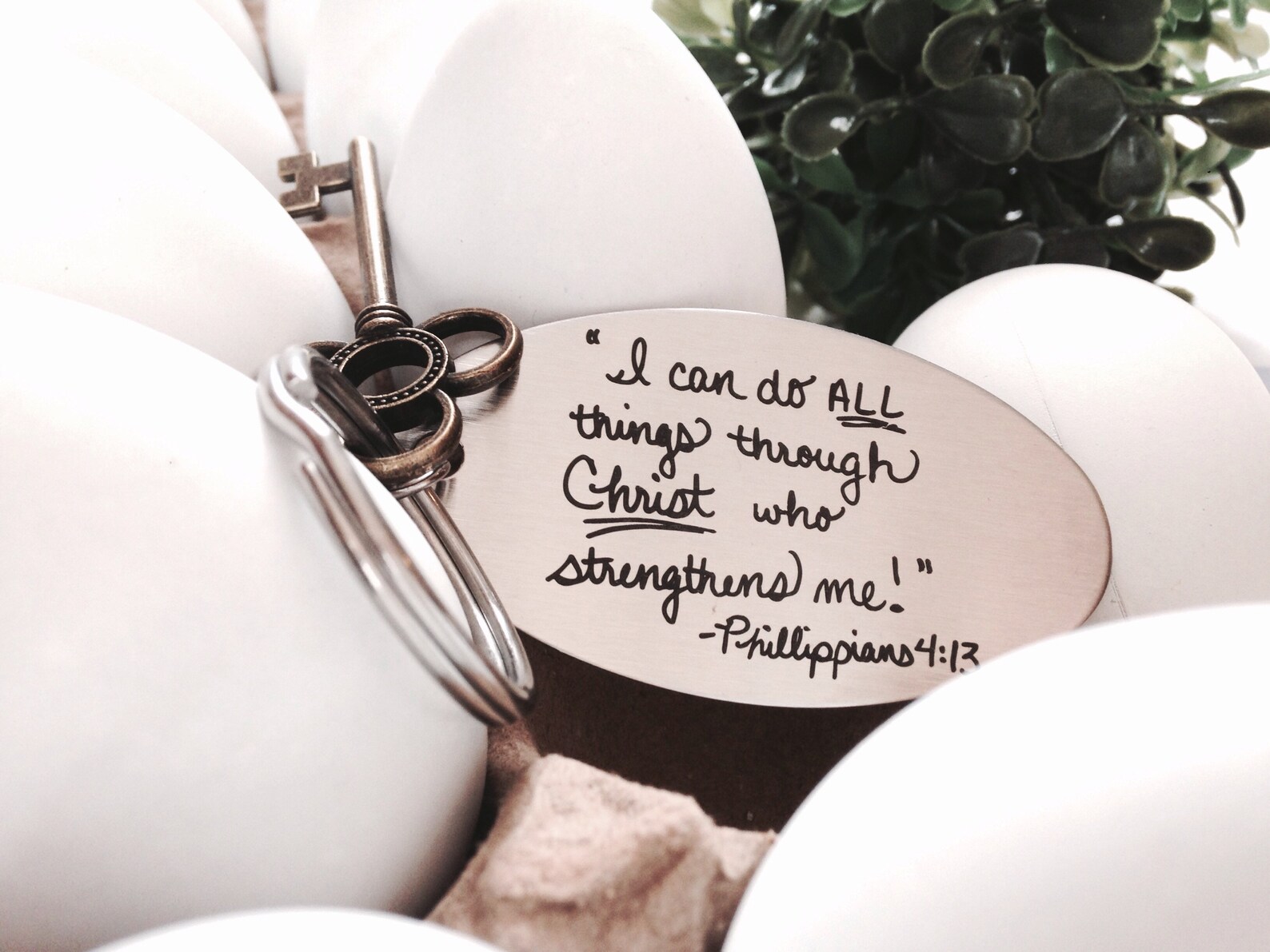 Handwritten Key Chain, Your Handwriting Keychain - or Font, Oval Steel ...