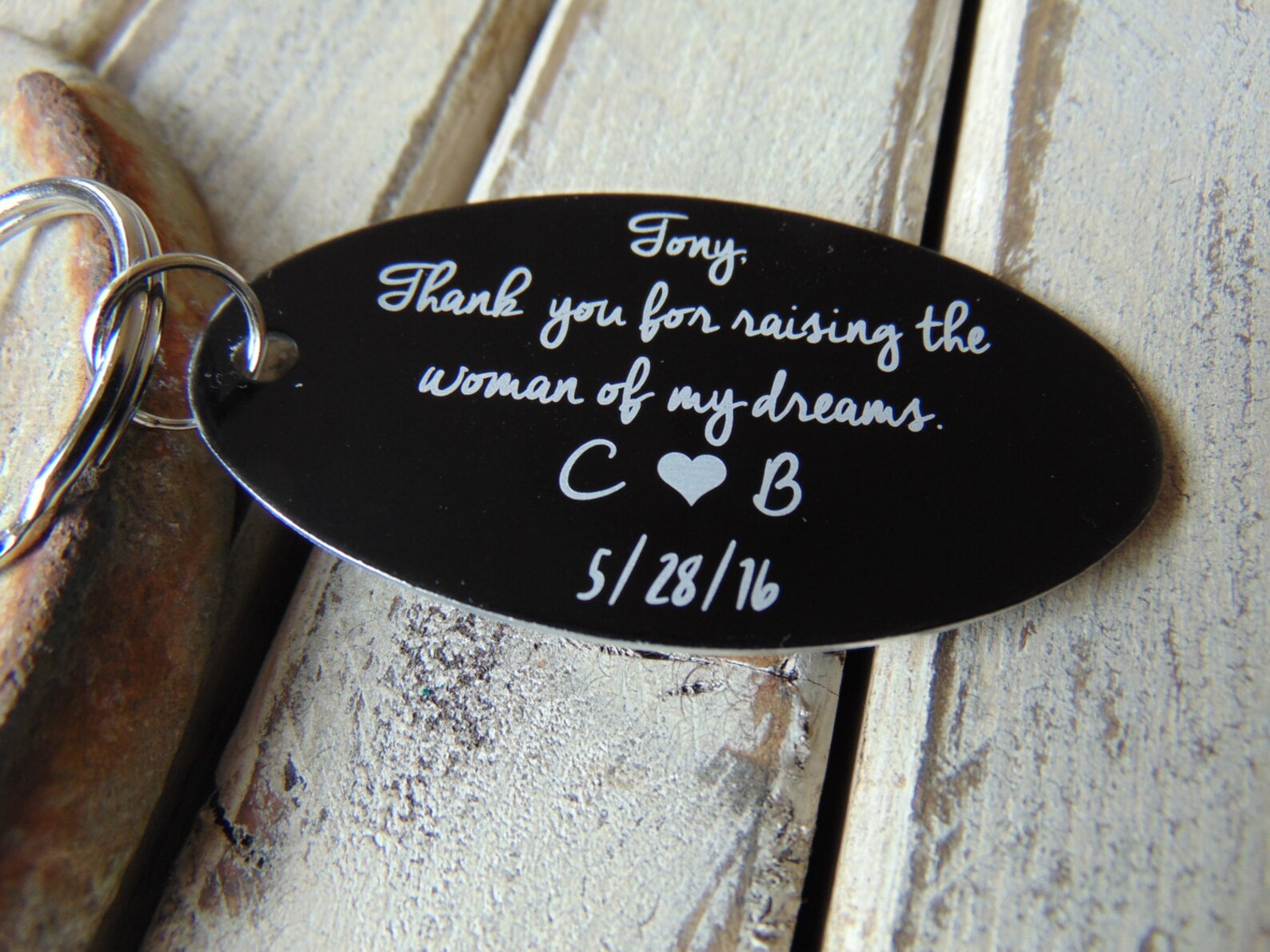 Handwritten Key Chain, Your Handwriting Keychain-or Font, Personalized ...