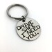 Drive Safe Key Chain _ Stainless Steel or Brass _custom Back Engraving ...