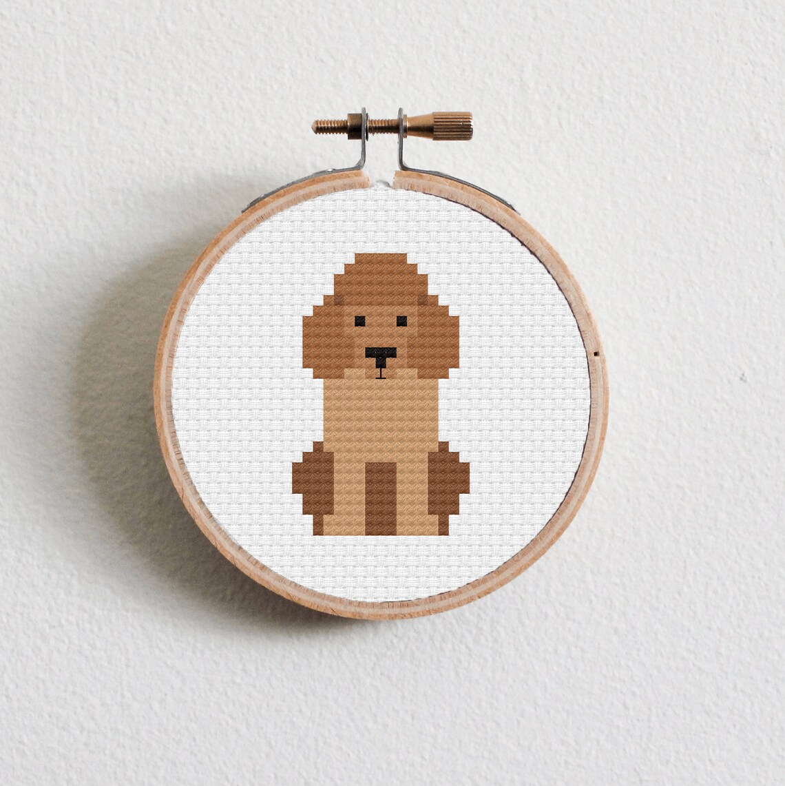 Poodle Cross Stitch Pattern - Etsy