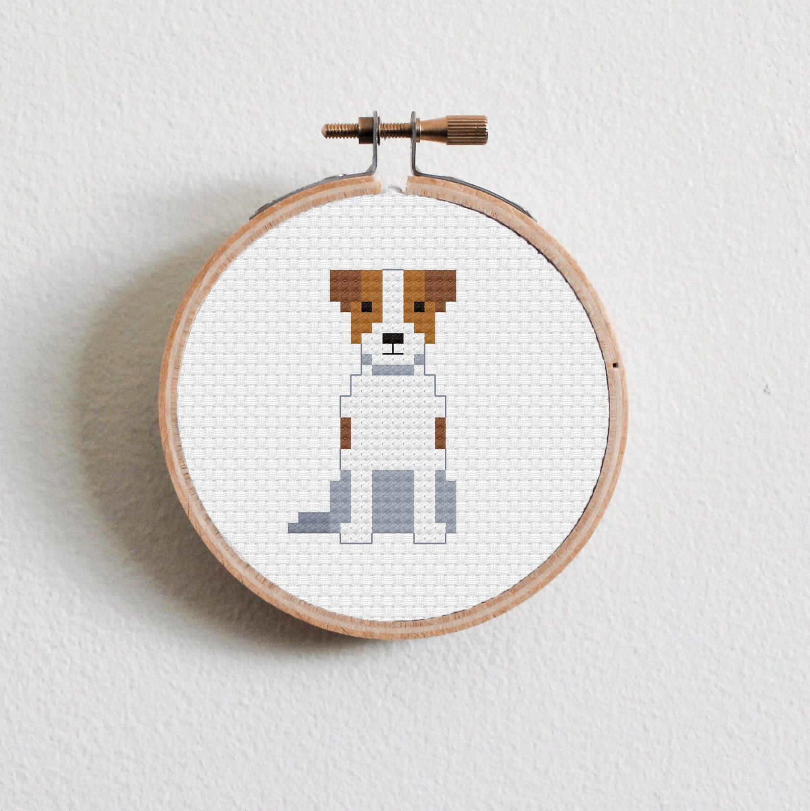 Jack Russell Terrier Cross Stitch Pattern | Etsy