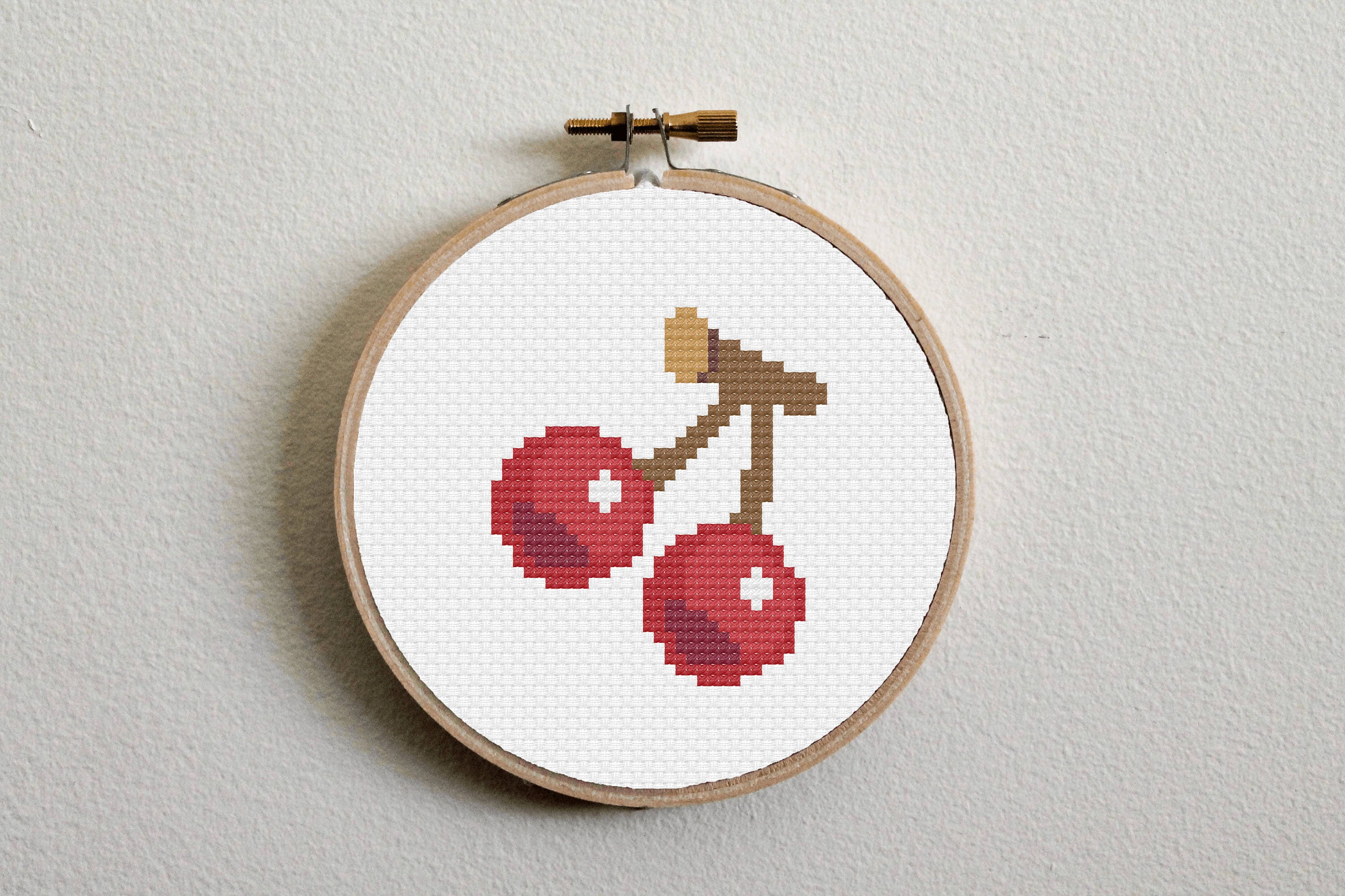 Animal Crossing Cherry Cross Stitch Pattern - Etsy Australia