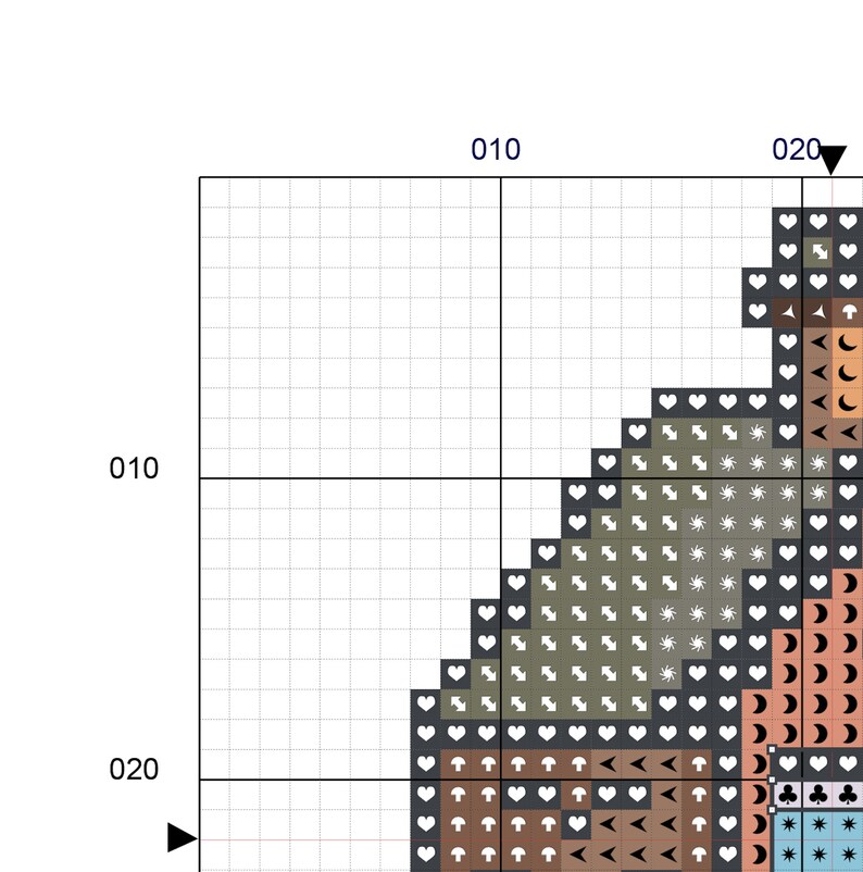 Brownstone Cross Stitch Pattern - Etsy