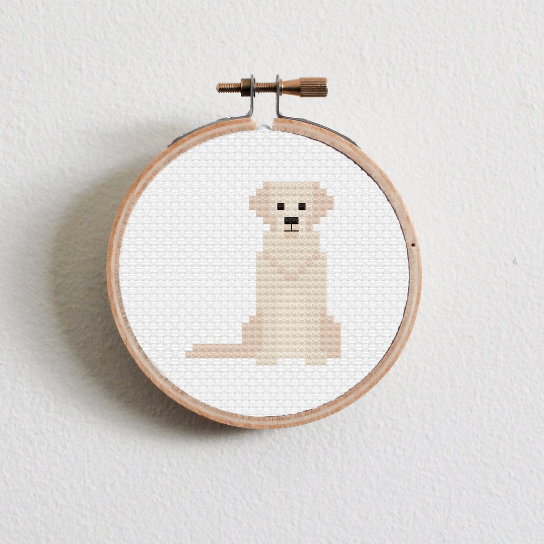Light Golden Labrador Cross Stitch Pattern - Etsy