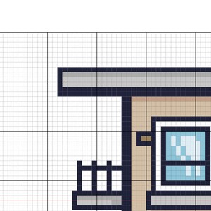 Brick Apartment Cross Stitch Pattern - Etsy