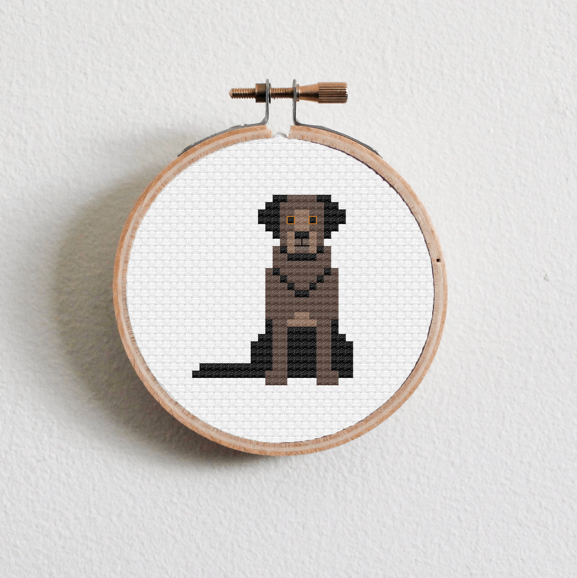 Black Labrador Cross Stitch Pattern | Etsy UK