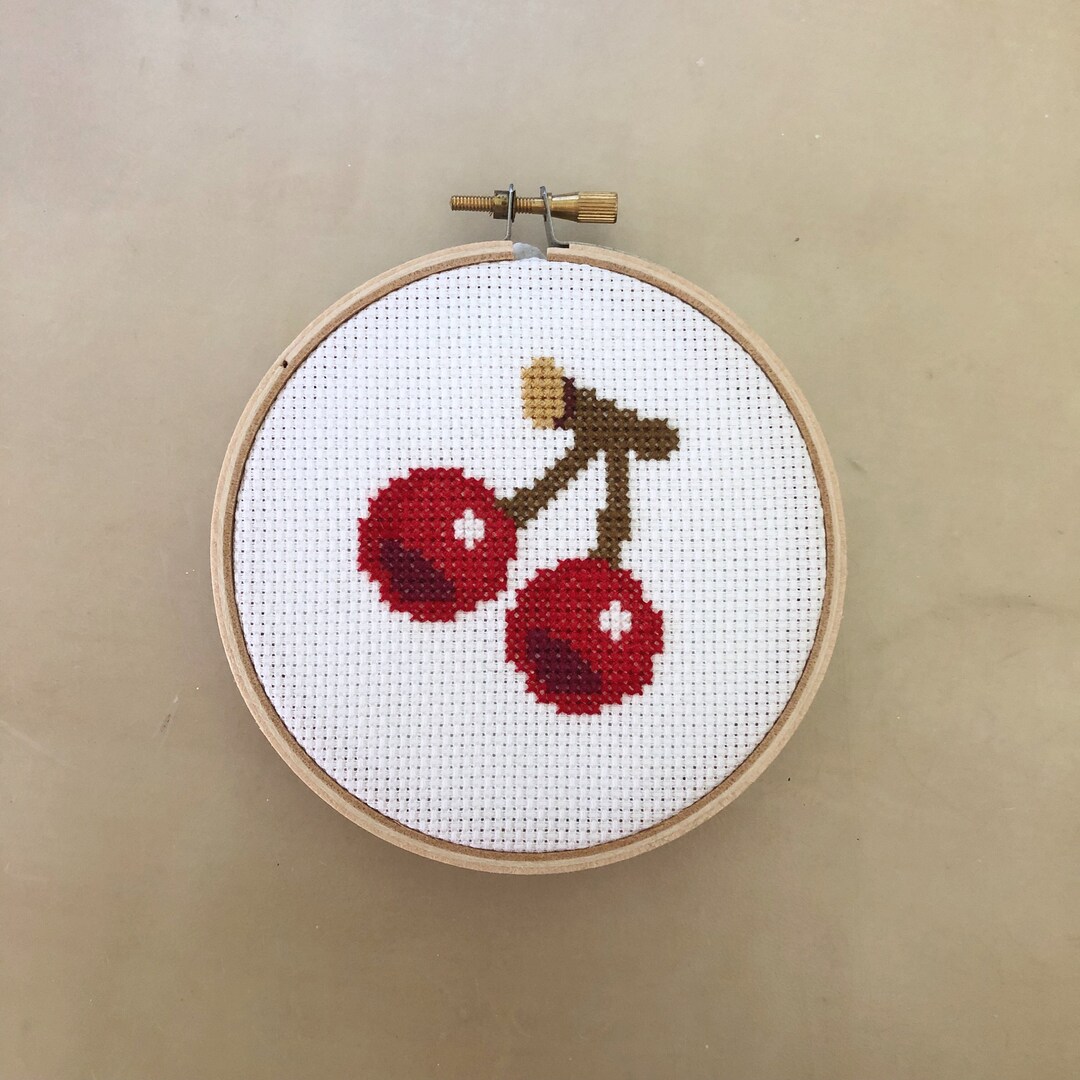 Animal Crossing Cherry Cross Stitch Pattern - Etsy