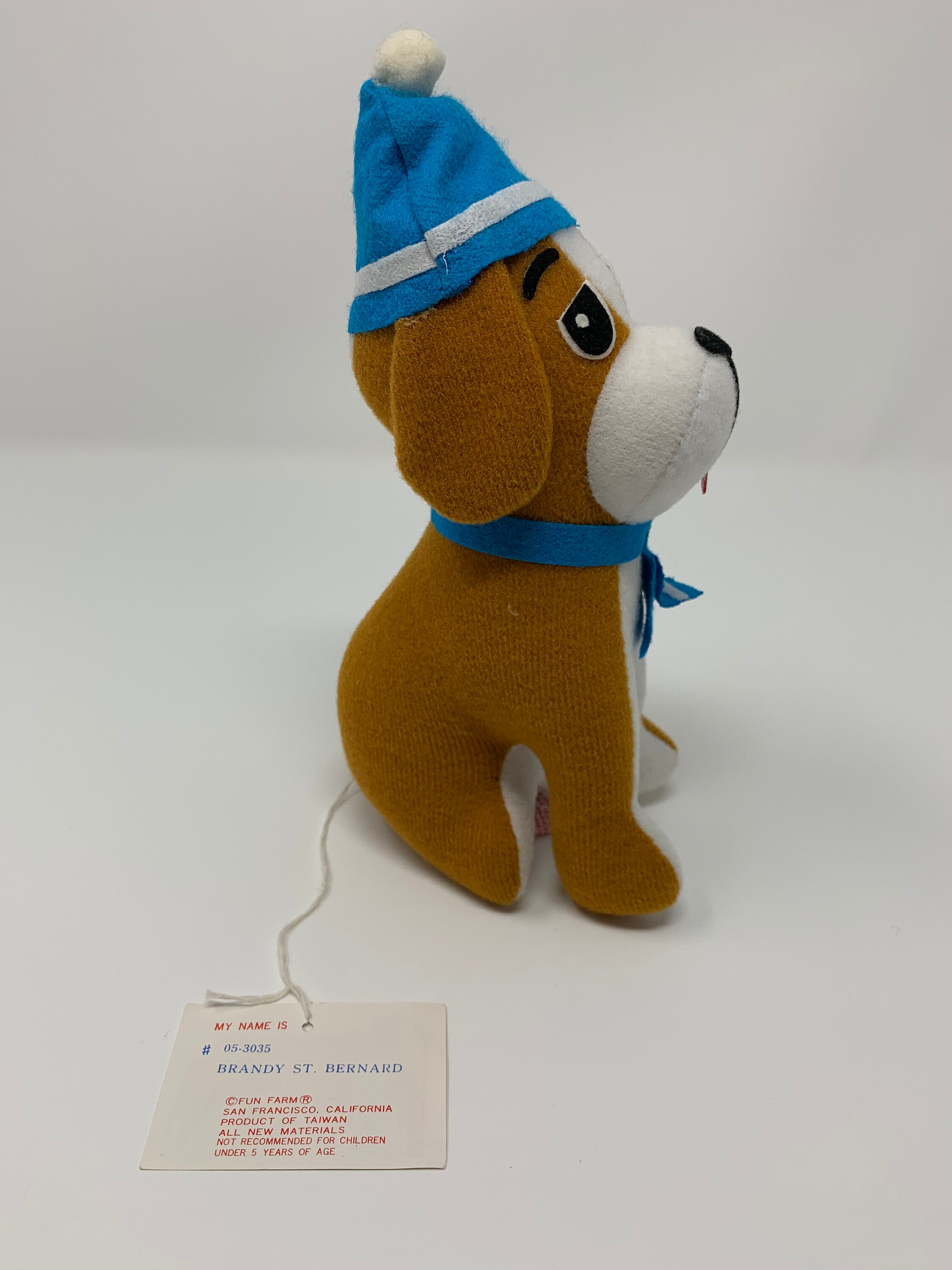 Fun Farm Dog Plush Stuffed Animal 1979 Brandy the St. Bernard - Etsy UK
