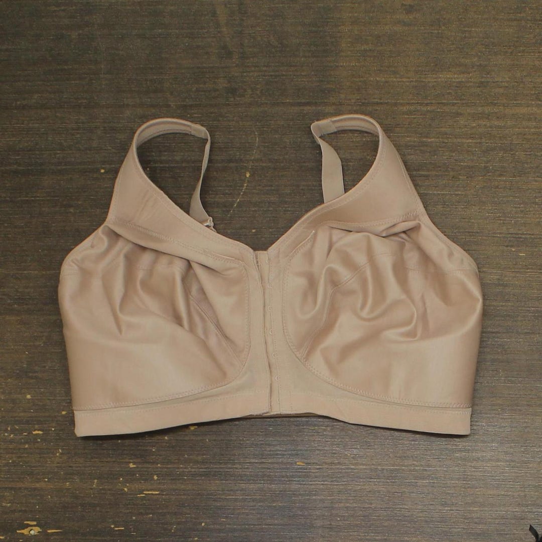 New Glamorise Front-closure Posture Back Bra Cafe Brown 40h - Etsy