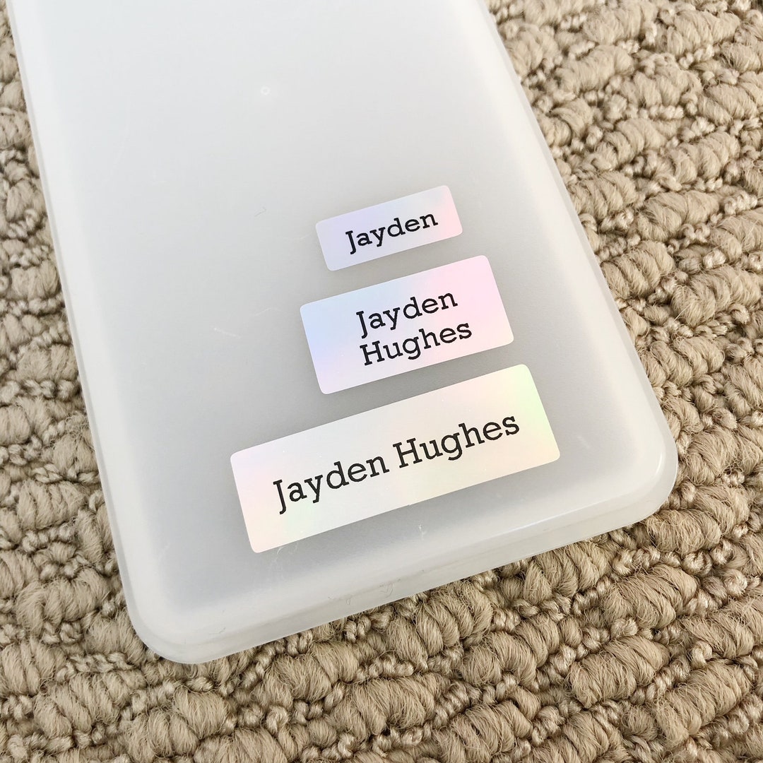 Personalized School Labels Waterproof Name Labels Name Tag Stickers ...
