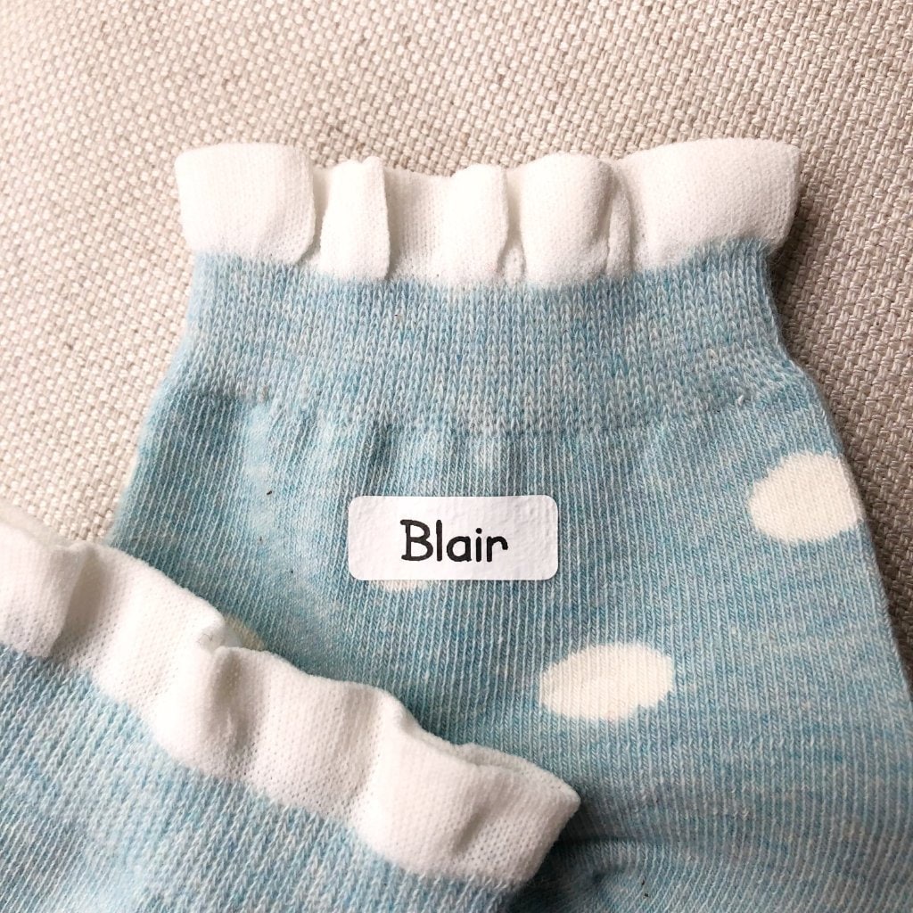 Uniform Name Labels Iron on Labels Clothing Labels Daycare - Etsy