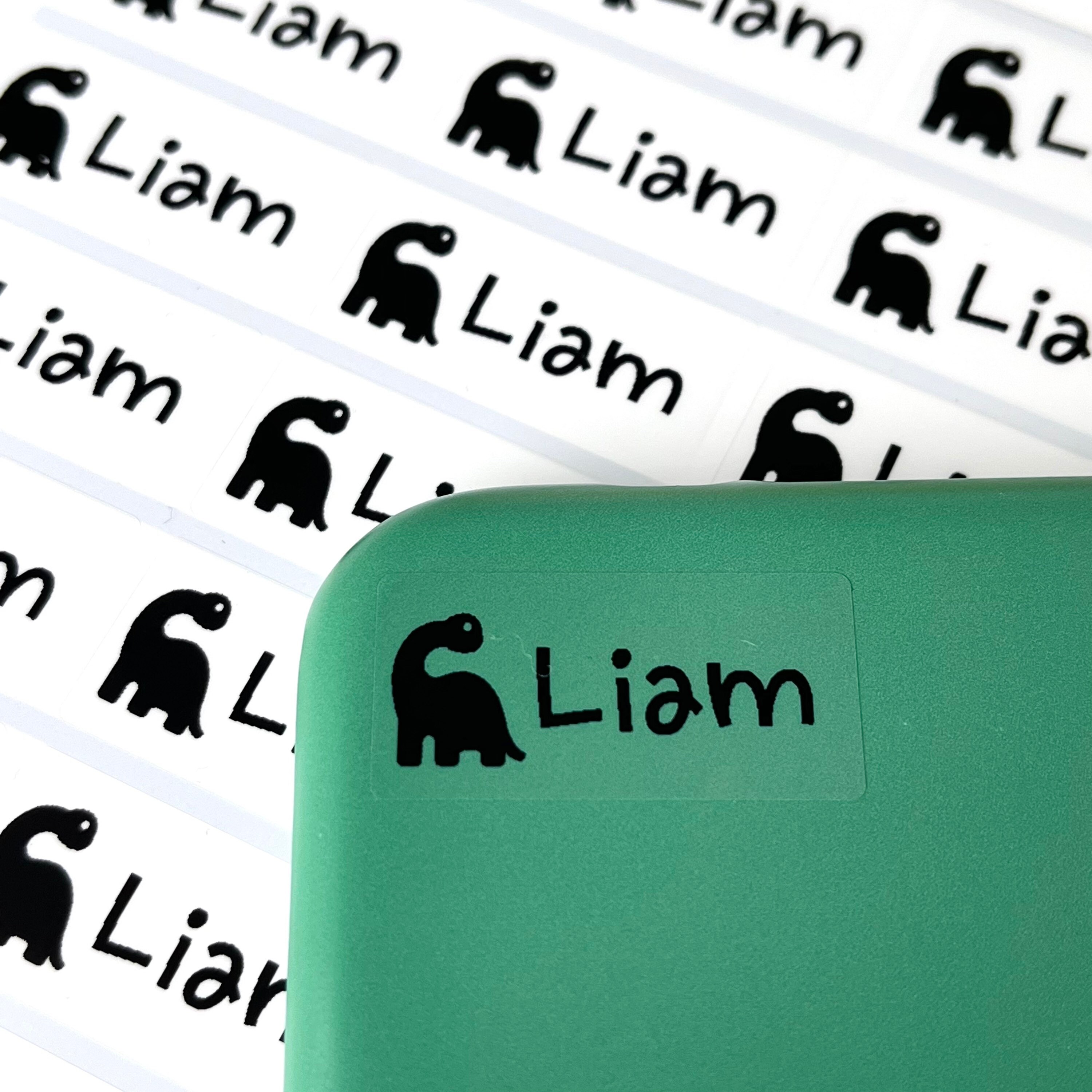 Clear Name Labels for Kids Waterproof Name Stickers - Etsy