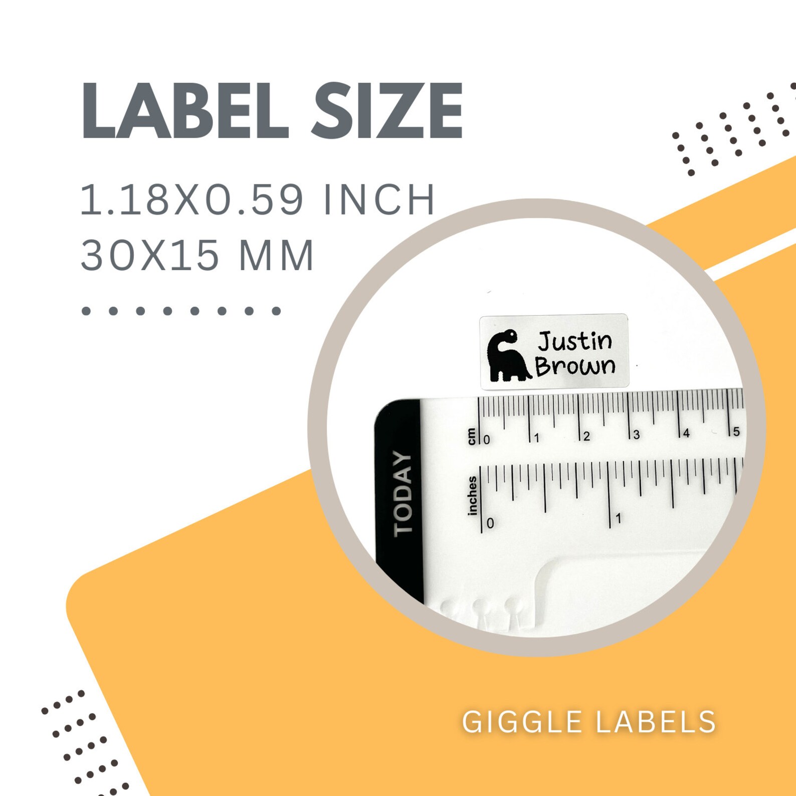 Waterproof Name Labels | Waterproof Name Stickers | School Labels ...