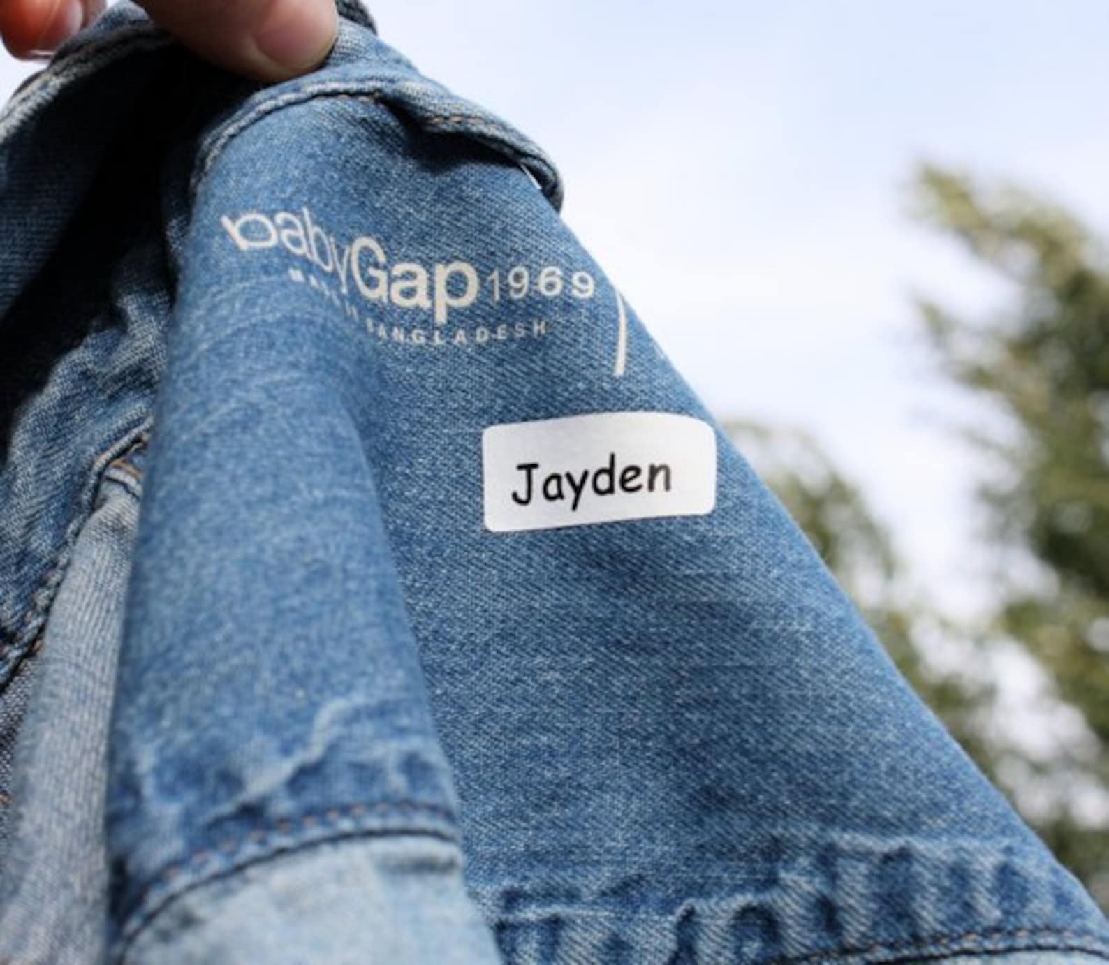 Iron on Clothing Labels Custom Labels Daycare Labels Custom Clothing ...