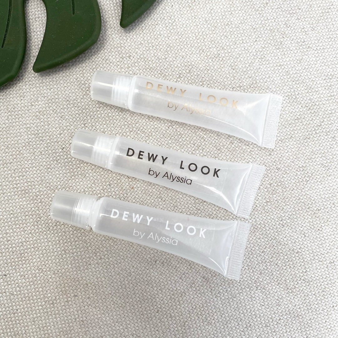 Lip Gloss Labels Clear Lip Gloss Stickers Cosmetic Labels Clear Labels ...