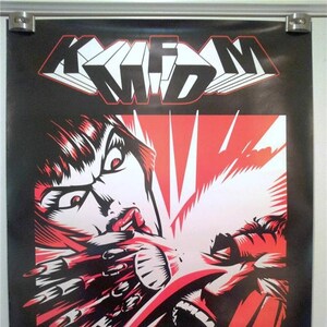 KMFDM POSTER Symbols SIGNED Promo Only 1997 Fully Autographed | Etsy