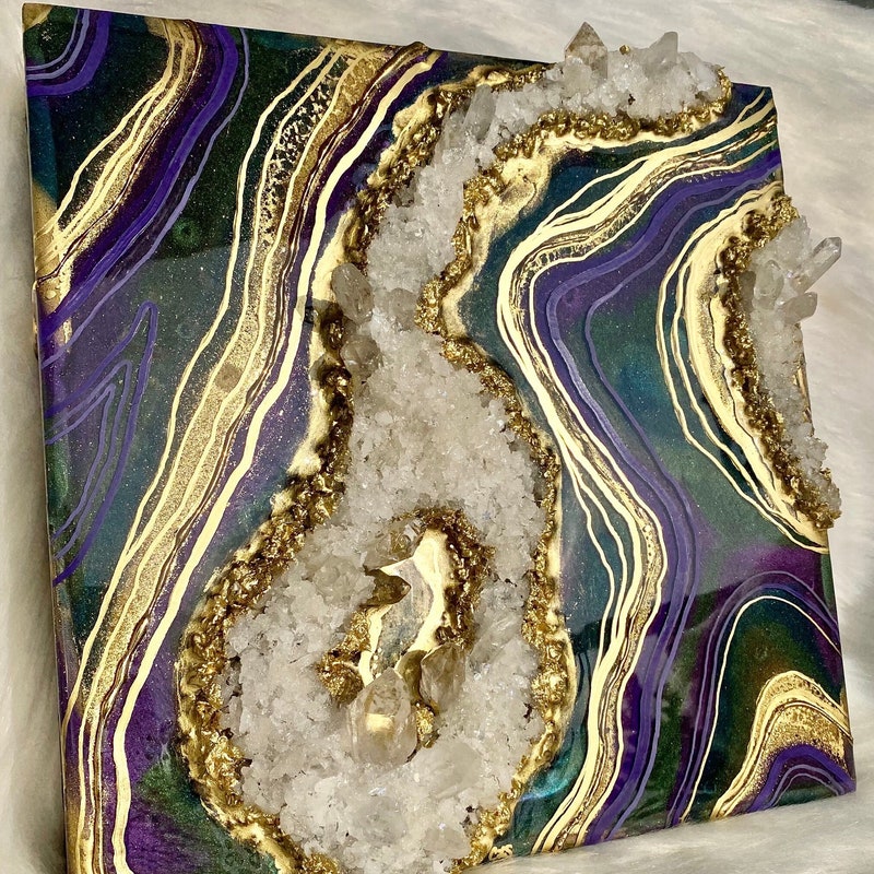 Geode Painting - Etsy