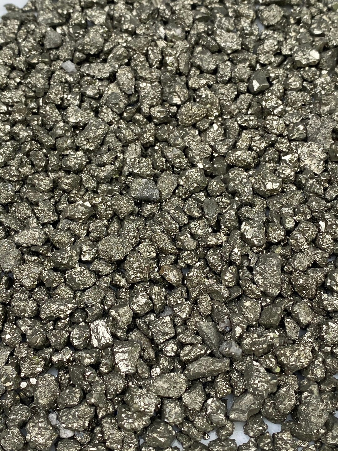 Pyrite Crystal Granules: Natural Fools Gold Chips (4 Oz) - Etsy