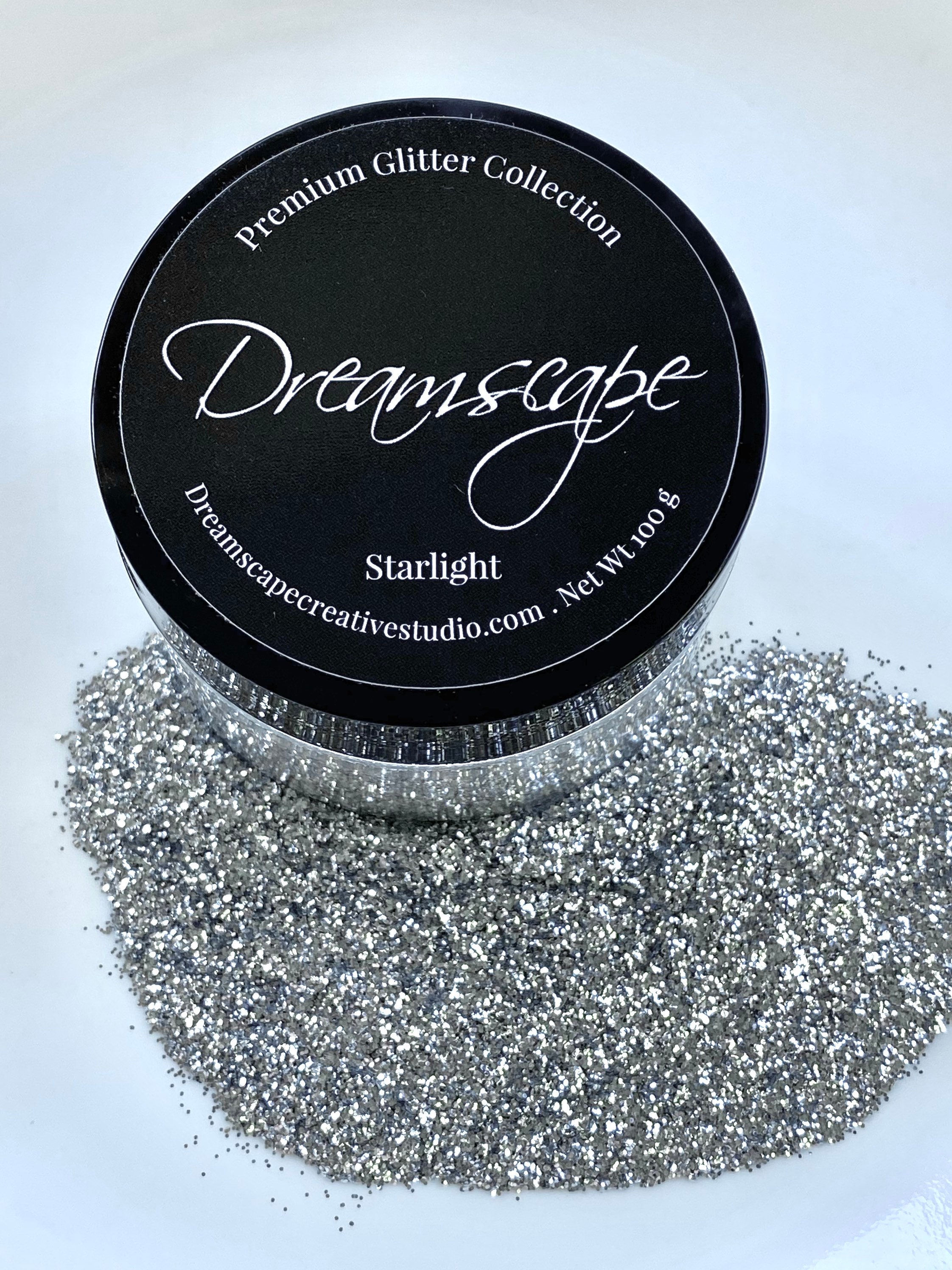 Fine Silver Glitter High Shine Metallic Starlight - Etsy