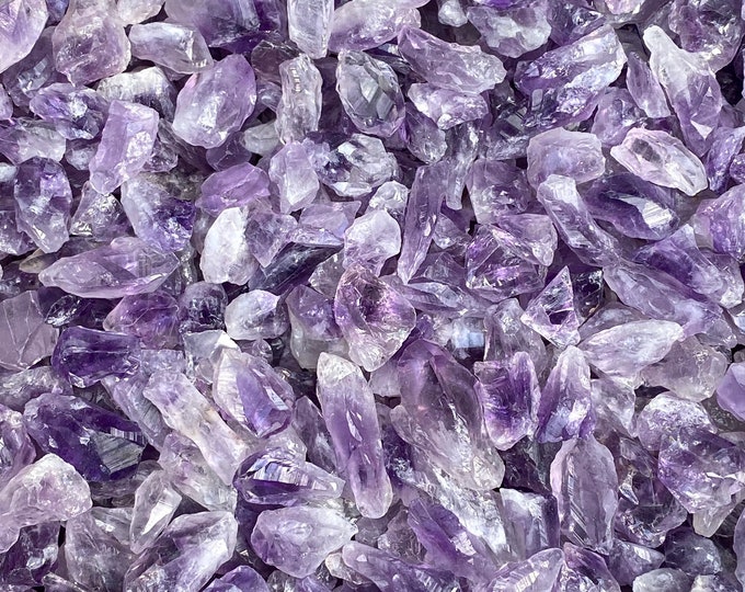 1/4 Lb Bulk Brazilian Amethyst Rough Crystal Chips 8 to 20 - Etsy