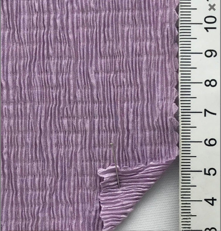 Elastic Plissé Fabric - Etsy