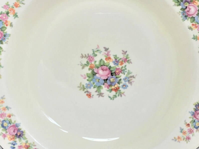 Homer Laughlin Virginia Rose Soup Bowl Pattern Number VR106 | Etsy