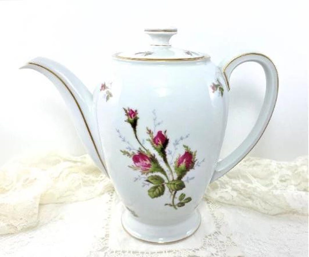 Vintage Coffeepot Rosenthal Petal Lane Winifred Rosenthal Continental ...