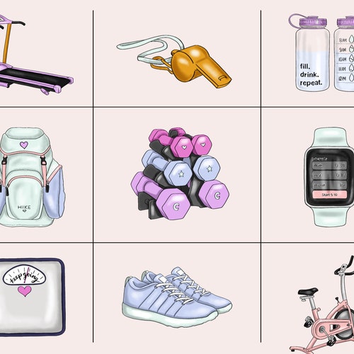 Icons Mega Pack Hand Drawn Icons Clip Art Planner Stickers - Etsy