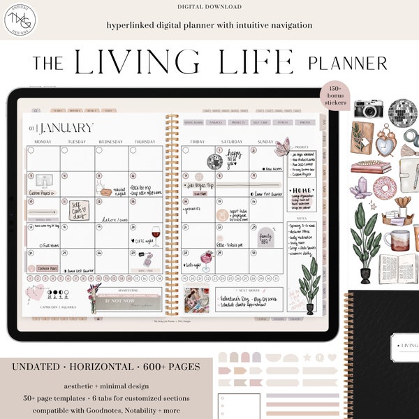 Digital Planner - Etsy